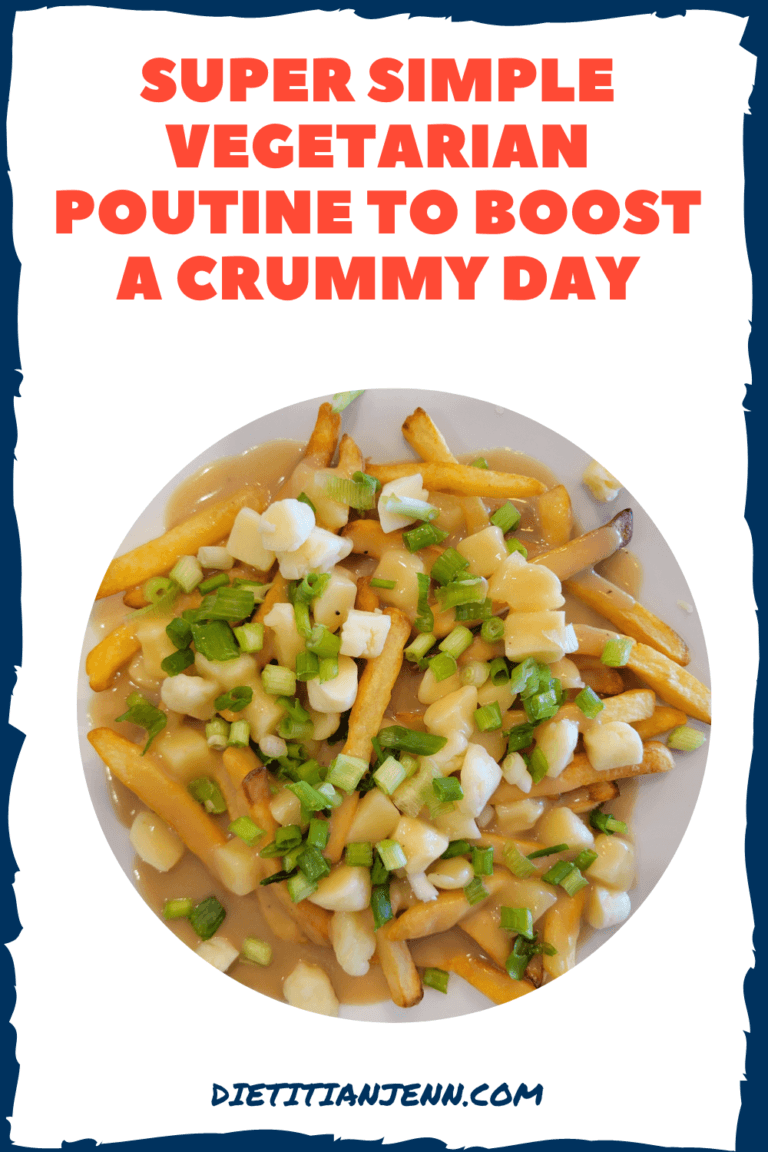 Super Simple Vegetarian Poutine Recipe to Boost a Crummy Day