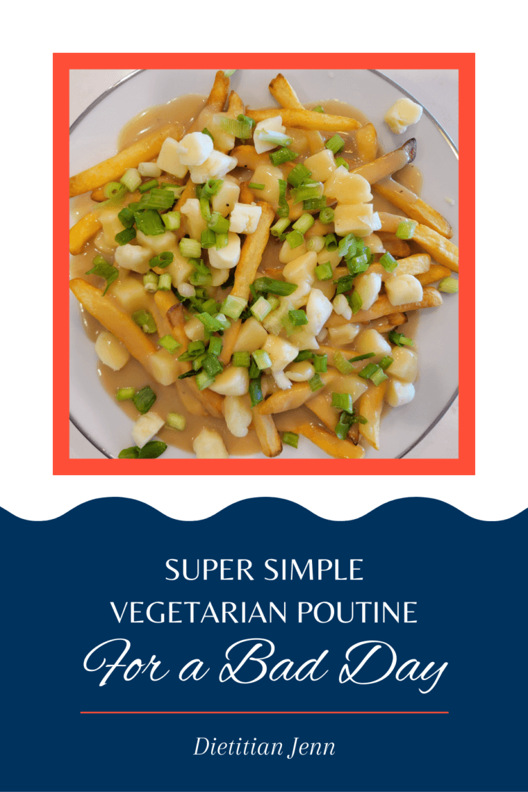 Super Simple Vegetarian Poutine Recipe to Boost a Crummy Day