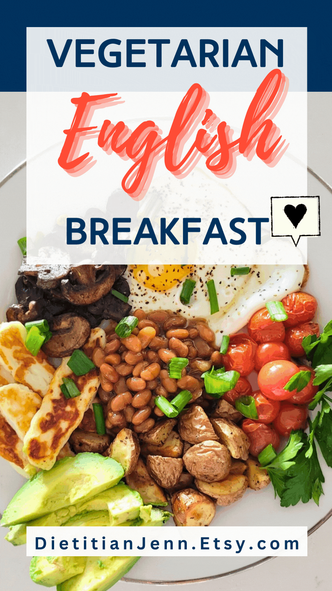 Vegetarian English Breakfast Made Easy ⋆ Dietitian Jenn ⋆
