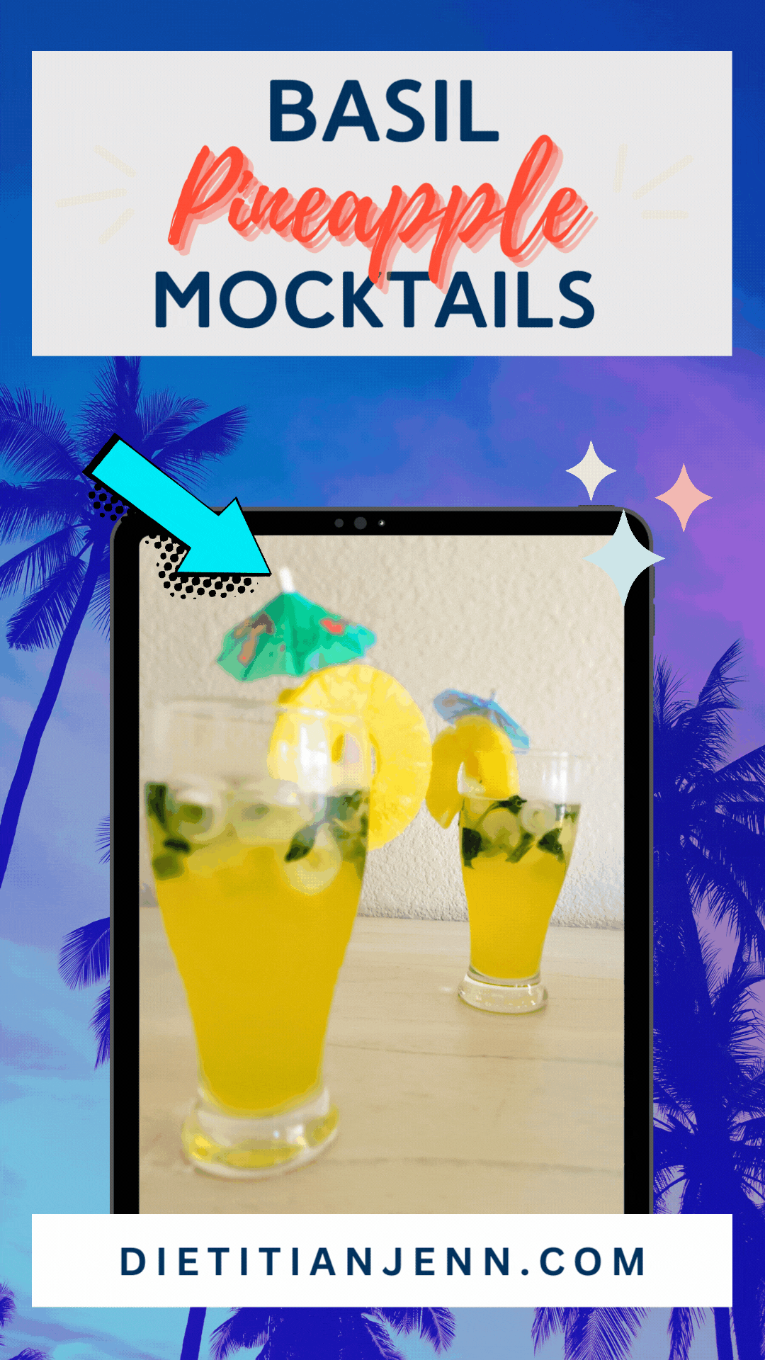 Refreshing Basil Pineapple Mocktail: Perfect for Every Family Event ⋆