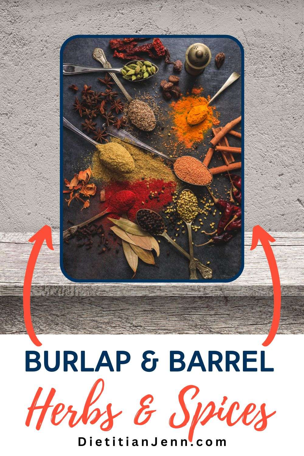 Evaluating Burlap and Barrel Spices: A Taste Test of Excellence ⋆