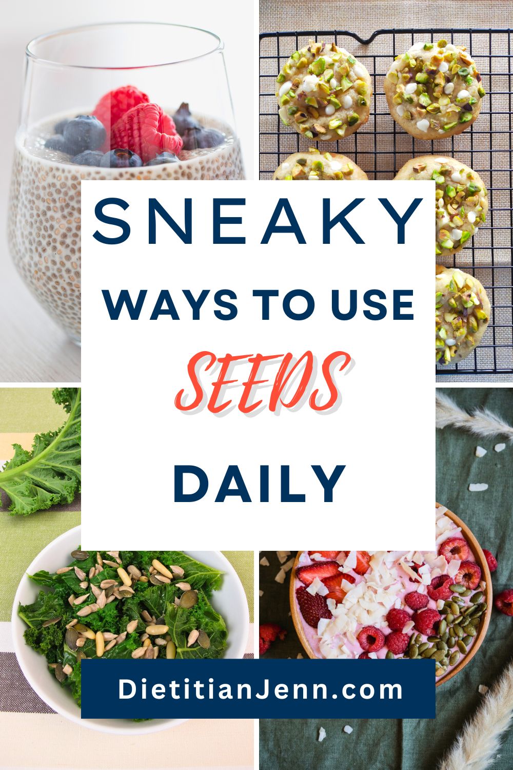 Sneaky Ways to Incorporate Seeds into Your Diet ⋆ Dietitian Jenn ⋆