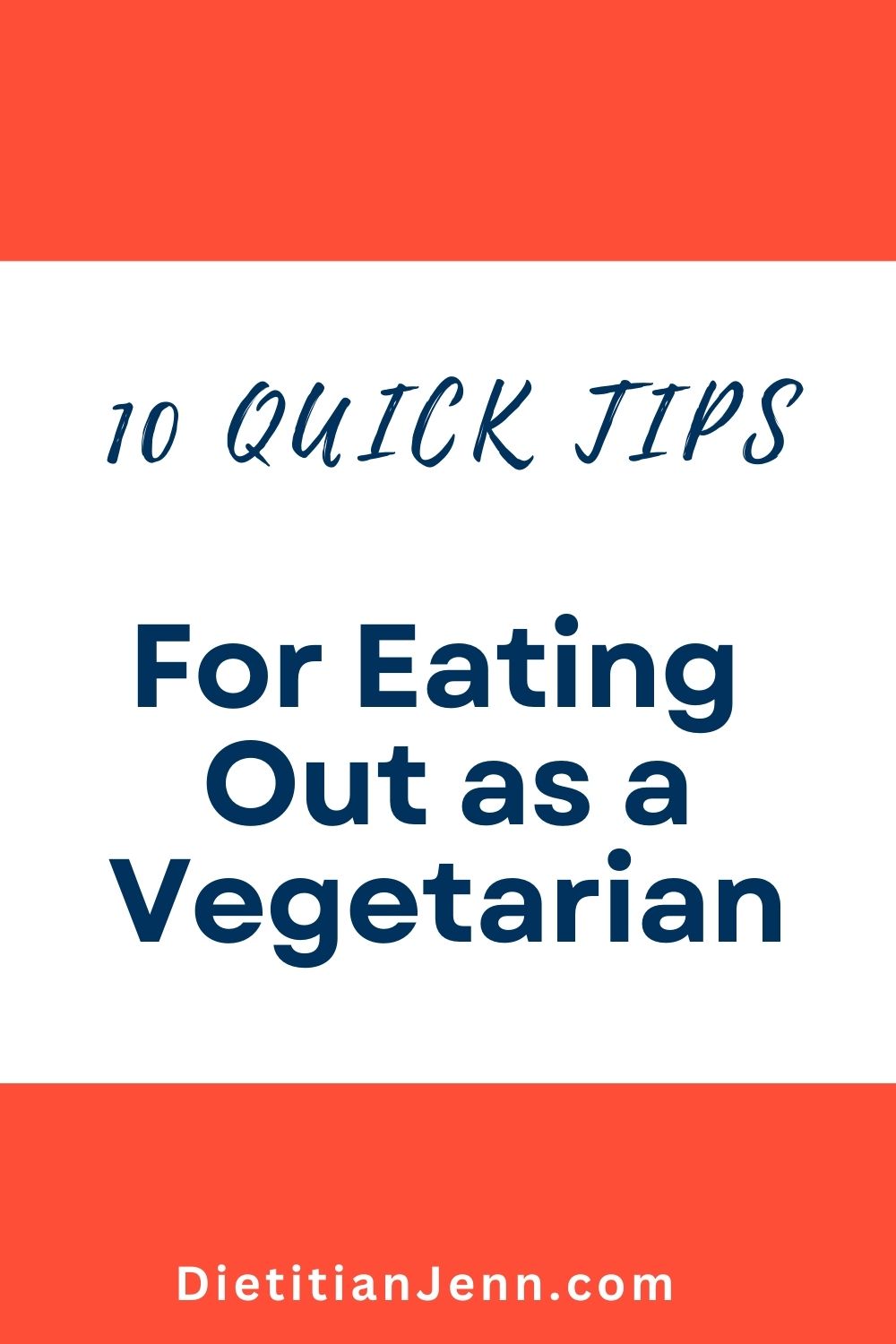Tips for Eating Out Vegetarian ⋆ Dietitian Jenn
