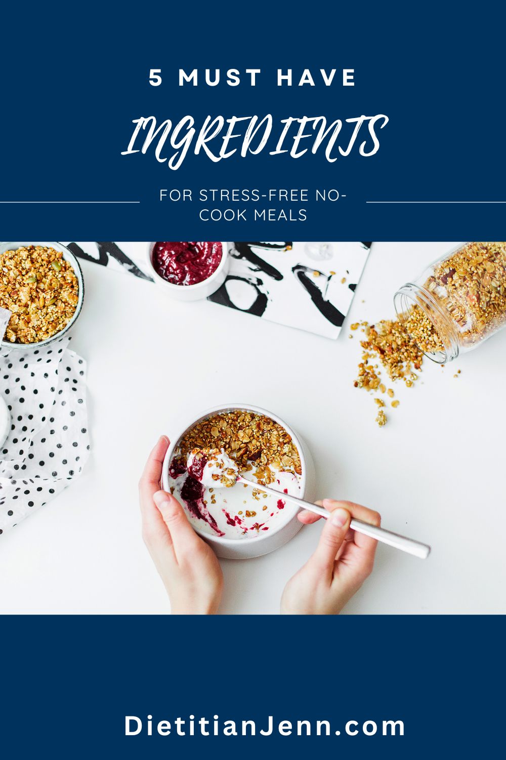 5 Ingredients To Always Have For Easy, No-Cook Vegetarian Meals