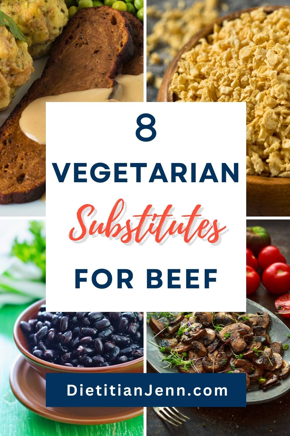 8 Vegetarian Ground Beef Substitutes ⋆ Swaps & Subs ⋆ Dietitian Jenn