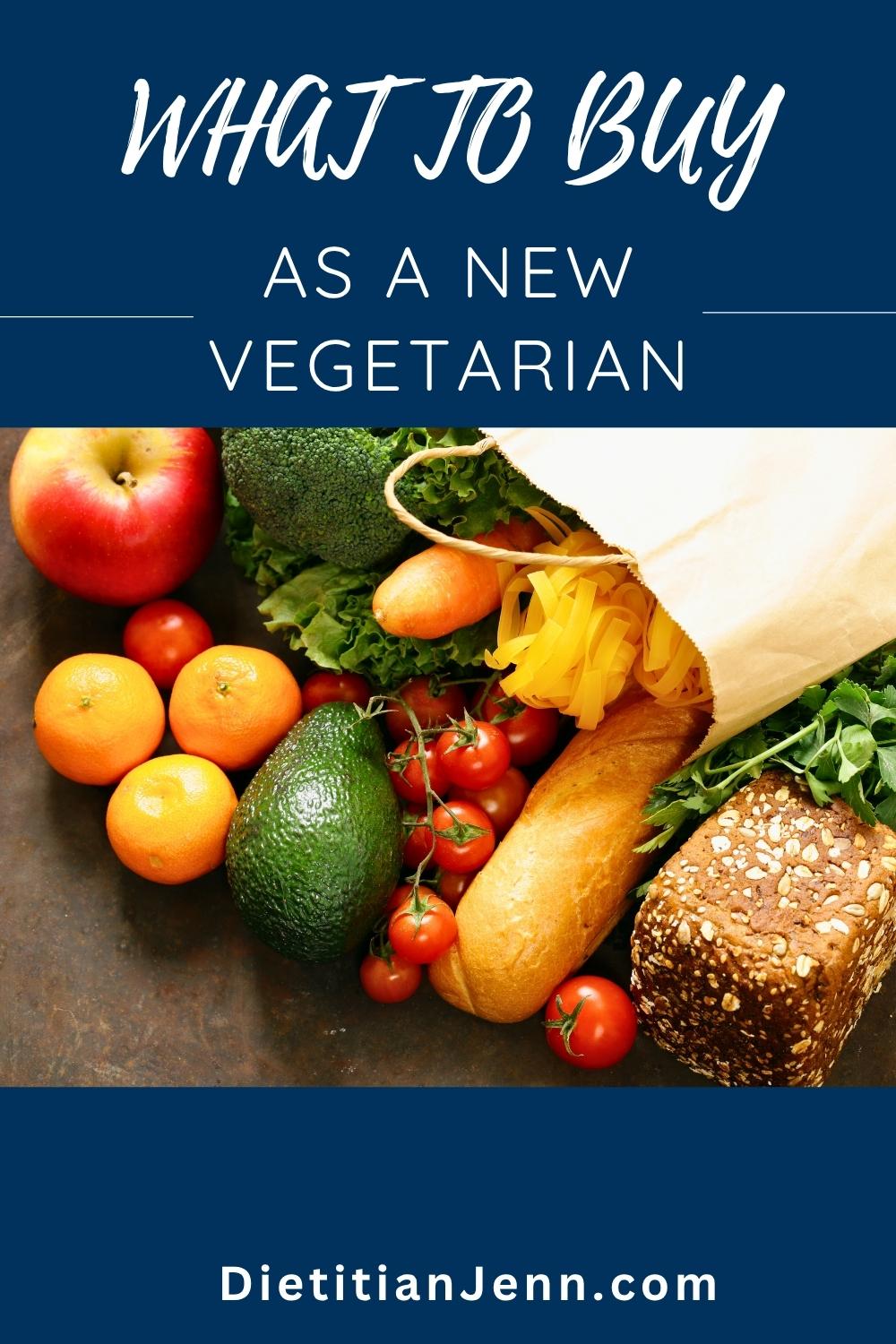 Beginner Vegetarian Grocery List: Easy, Practical Staples for New ...