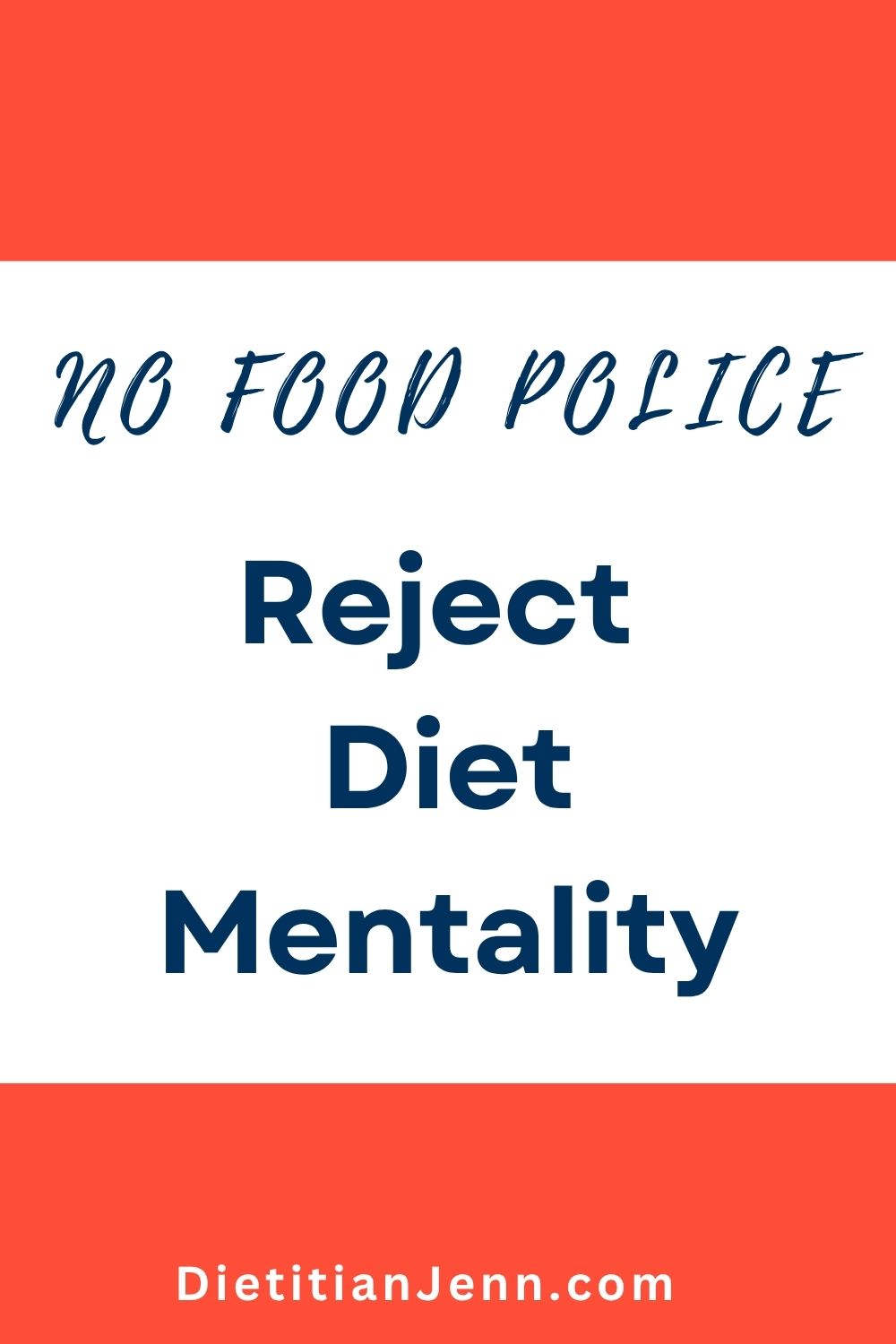 ⋆ Dietitians Are Not The Food Police! Why You Shouldn't Be Either ⋆